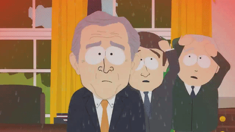 Angry George W. Bush GIF by South Park - Find & Share on GIPHY