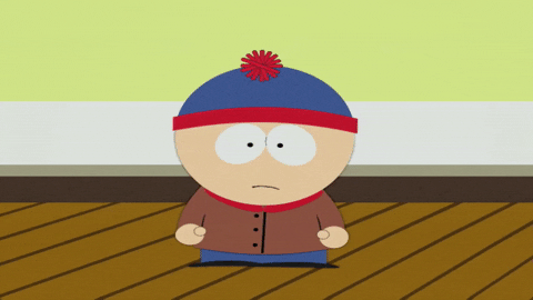 South Park Stan Sad