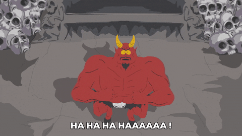 Satan Evil Laugh GIF by South Park - Find & Share on GIPHY