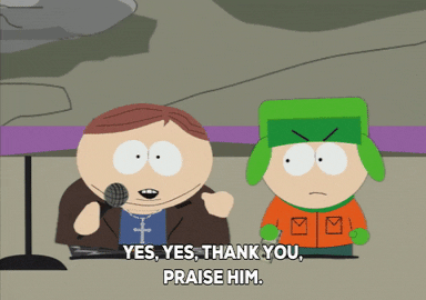 South Park Thanks Gif