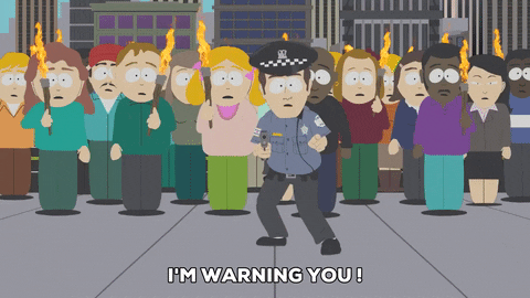 Cop Falling GIF by South Park - Find & Share on GIPHY