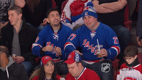 New York Rangers Dancing GIF by NHL - Find & Share on GIPHY