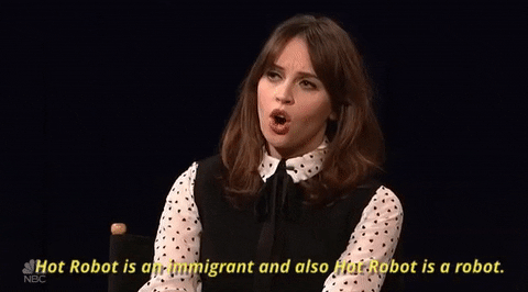 Felicity Jones Snl GIF by Saturday Night Live - Find & Share on GIPHY