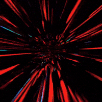 Traveling Through Space Gif