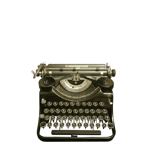 Dada Typewriter GIFs - Get the best GIF on GIPHY