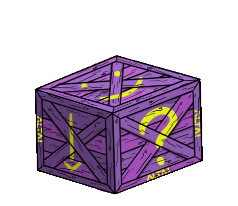 Box Mystery Sticker by Altai Company for iOS & Android | GIPHY