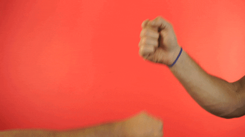 Handshake Fist Bump GIF - Find & Share on GIPHY