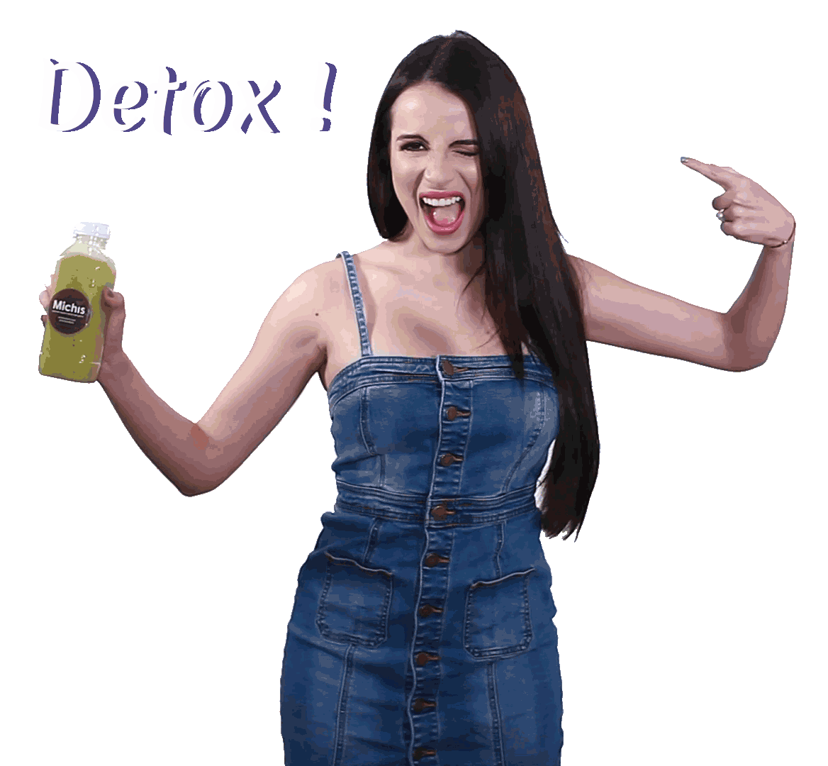 Detox Michelle Posada Sticker by Michis Miami for iOS & Android | GIPHY
