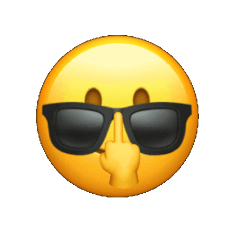 Middle Finger Emoji Gif
