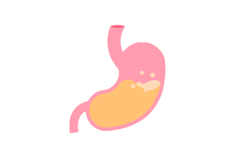 Hungry Stomach Sticker by Positive Programming for iOS & Android | GIPHY