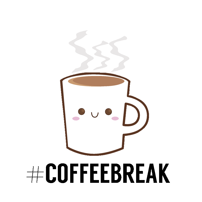 Broadcasting Coffee Break Sticker by Stream My Event for iOS & Android ...