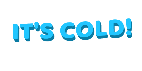 Its Cold Sticker by Justin for iOS & Android | GIPHY
