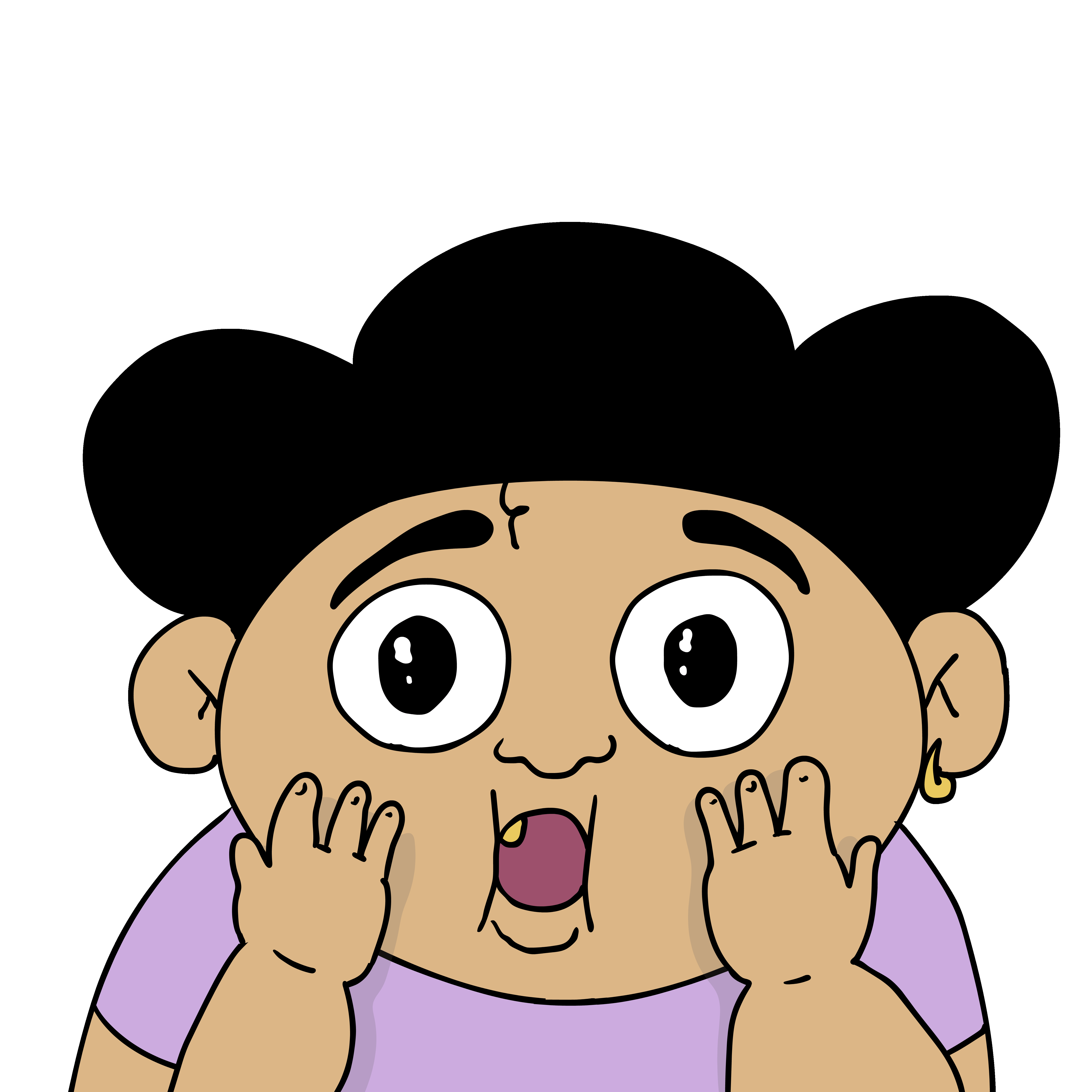 Scared Oh No Sticker by stalebagel for iOS & Android | GIPHY