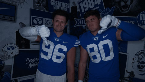 Byu Football GIF by BYU Cougars - Find & Share on GIPHY