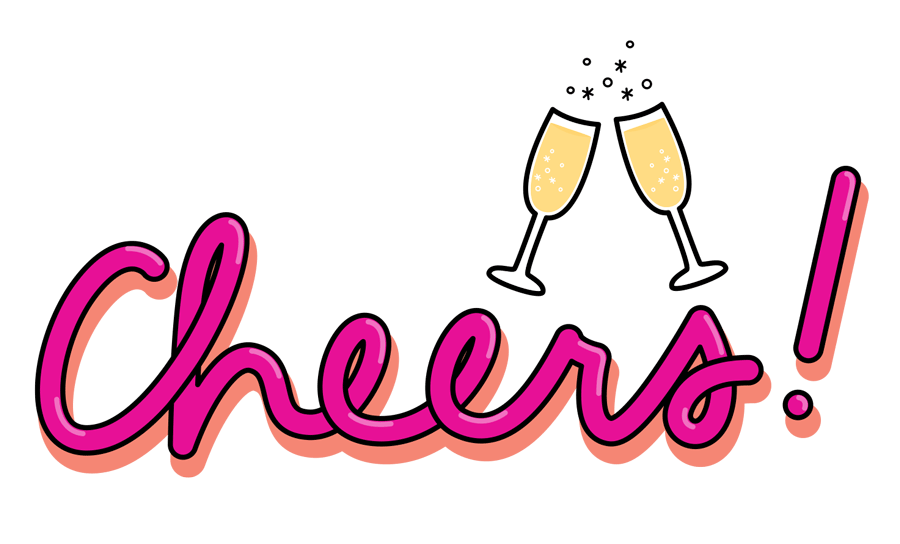 Celebrate Happy Hour Sticker by Carawrrr for iOS & Android | GIPHY