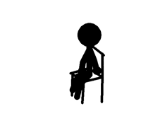 Stickman Computer Gif