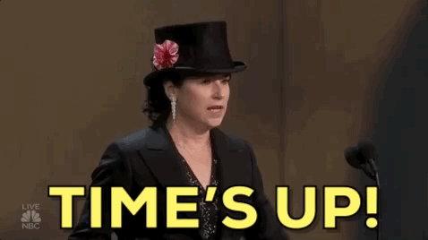 Times Up Emmys 2018 GIF by Emmys - Find & Share on GIPHY
