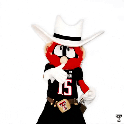 Texas Tech Raider Red GIF by Texas Tech Football - Find & Share on GIPHY