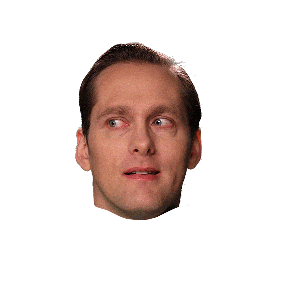 Floating Head Bjorn Sticker by Originals for iOS & Android | GIPHY