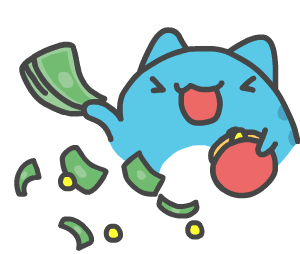 Cat Money Sticker by Capoo for iOS & Android | GIPHY