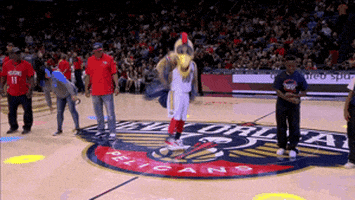 New Orleans Pelicans Dancing By Nba Find And Share On Giphy