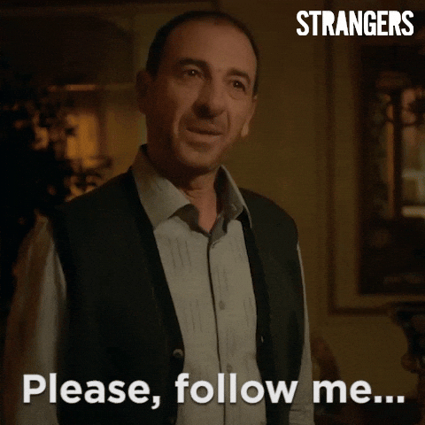 Please Follow Me Season 2 GIF by Strangers - Find & Share on GIPHY