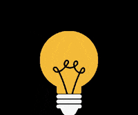 Lightbulb Idea Gif