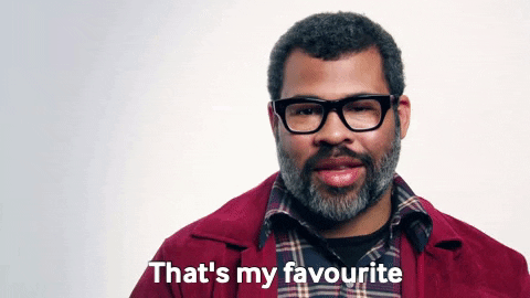 Jordan Peele Love GIF by Film4 - Find & Share on GIPHY