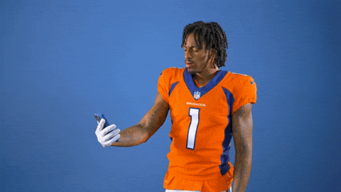 Shocked Denver Broncos GIF by Broncos - Find & Share on GIPHY