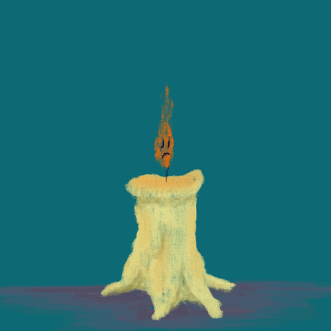 Burnt Out Animation GIF by Nitaynamas - Find & Share on GIPHY