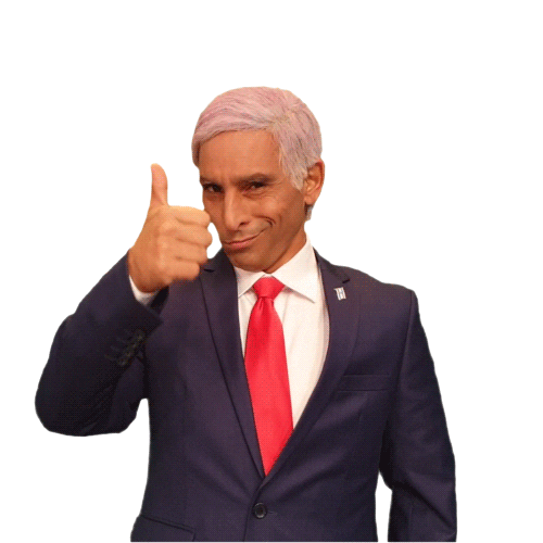 Benjamin Netanyahu Ok Sticker By Keshet Gif for iOS & Android | GIPHY