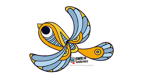 Bird Flying Sticker by SWR Kindernetz for iOS & Android | GIPHY