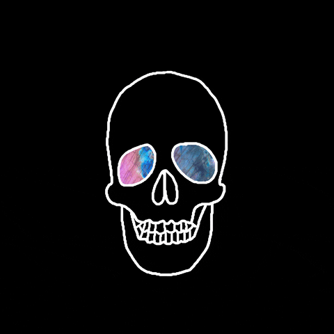 Winking Skull GIFs - Get the best GIF on GIPHY