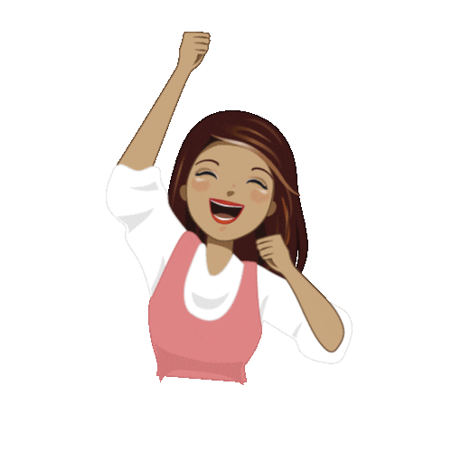 Happy Cheer Up Sticker by VIRA BCA for iOS & Android | GIPHY