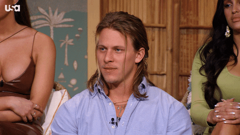 Taylor Reaction GIF by Temptation Island - Find & Share on GIPHY