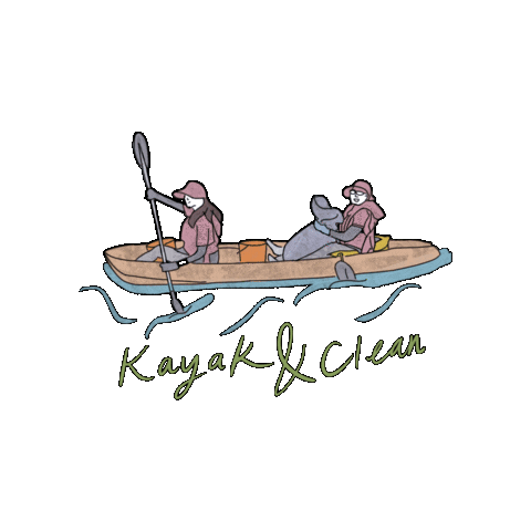 Water Kayaking Sticker by waterways watch society for iOS & Android | GIPHY