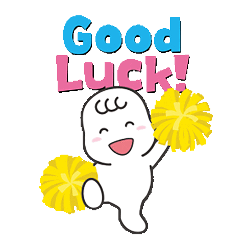 Cheers Good Luck Sticker by Babyjoy for iOS & Android | GIPHY