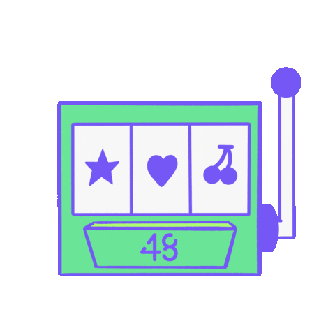 Slot Machine Sticker by 48Ireland for iOS & Android | GIPHY
