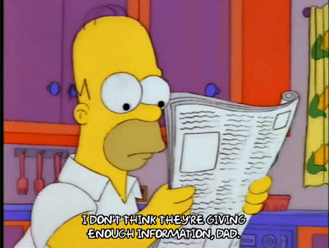 Season 4 Reading GIF by The Simpsons - Find & Share on GIPHY