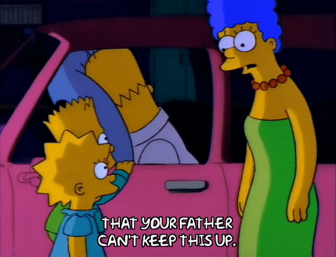 Tired Season 3 GIF by The Simpsons - Find & Share on GIPHY