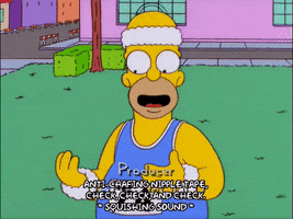 Homer Exercising GIFs - Find & Share on GIPHY