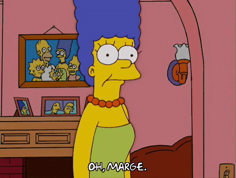 Tired Homer Simpson GIF - Find & Share on GIPHY