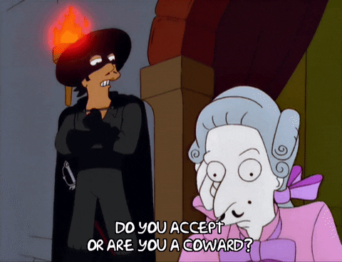 Are You A Coward GIFs - Get the best GIF on GIPHY