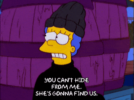 Marge Hiding GIFs - Find & Share on GIPHY