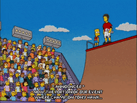 Bart Simpson Skateboarding Gif