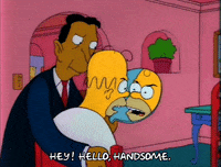 Hello Handsome Gif