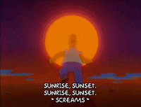 Sunset Time Lapse Gif