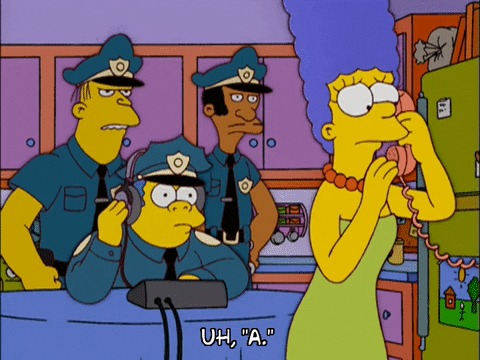 Marge On Phone GIFs - Get the best GIF on GIPHY