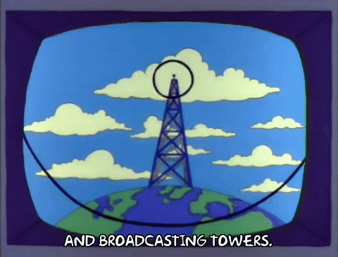 Tv Showing Broadcast Tower GIFs - Get the best GIF on GIPHY