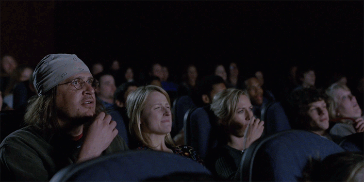 Movie Theater Jason Segal GIF by A24 - Find & Share on GIPHY